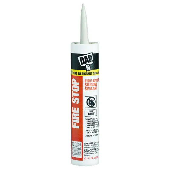 Dap 18806 10.1 Light Gray Fire Barrier Sealant, Each - Walmart.com