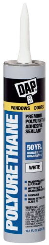 Dap 18810 12 Pack 10.1 oz. Premium Polyurethane Construction Adhesive Sealant, White - Walmart.com