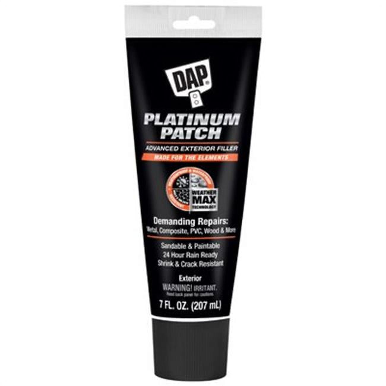 Dap 7 oz Platinum Patch Advanced Exterior Filler for Cracks and Holes ...