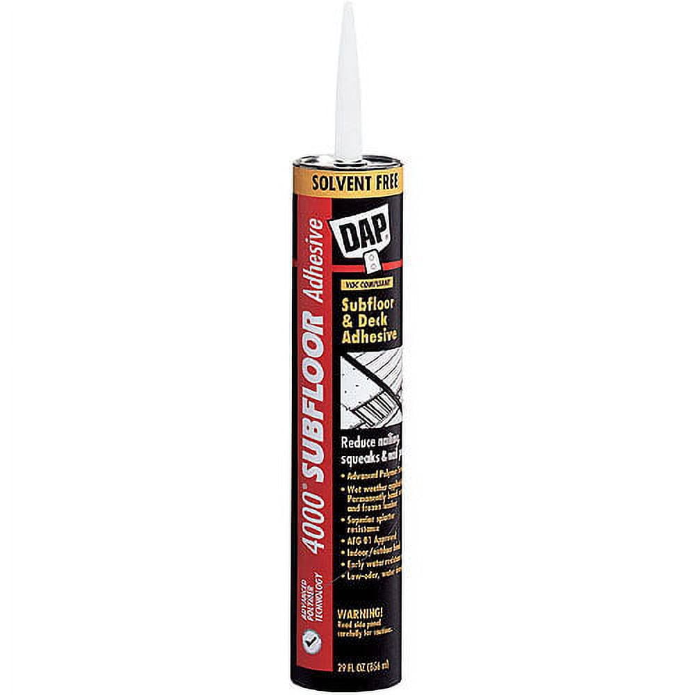 Dap 27038 28 oz 4000 VOC Adhesive - Walmart.com