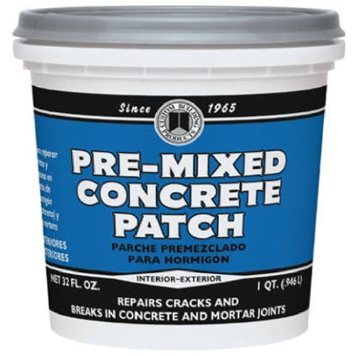 Dap Phenopatch Pre-Mixed Concrete Patch, 1 Quart, Repairs Cracks & Bonds Broken Concrete, Made ...