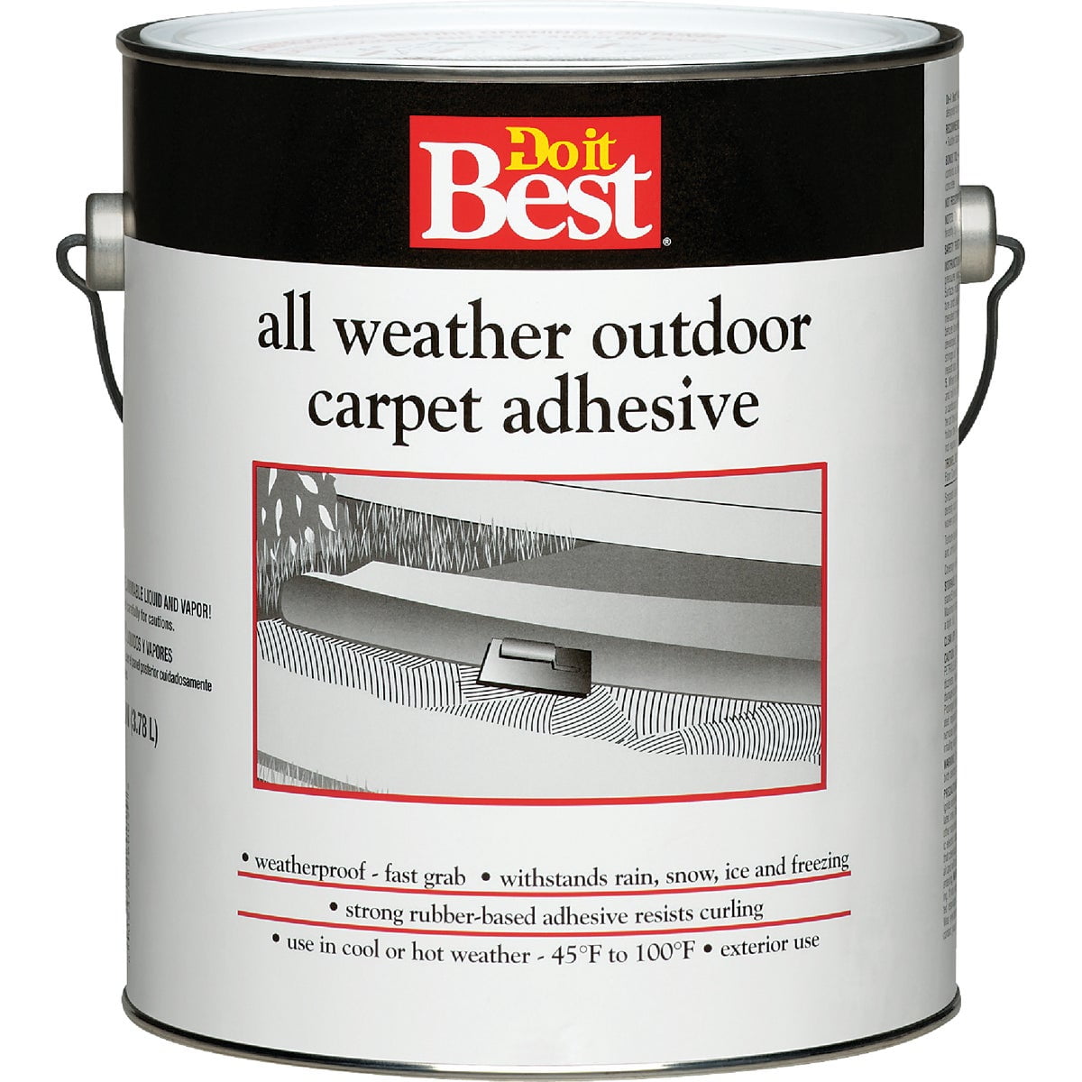 Do it Best All Weather Outdoor Carpet Adhesive, 1 Gal. 7079826009 ...
