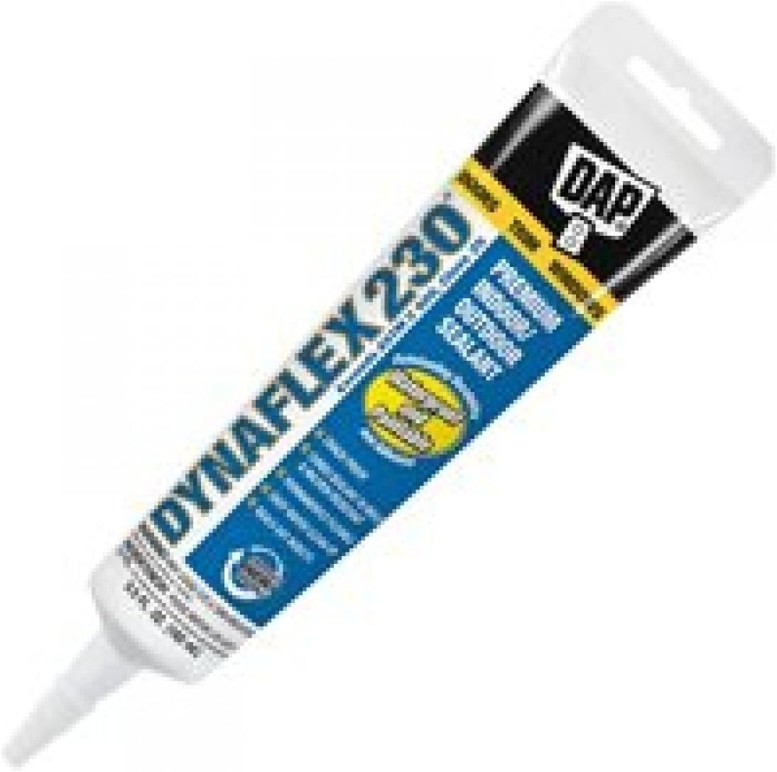 Dap Dynaflex 230 White Siliconized Acrylic Sealant 5.5 oz. - Walmart.com