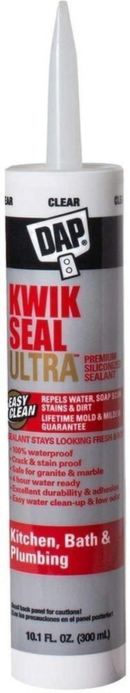Dap Inc 18898 18 Pack 10.1 oz. Kwik Seal Ultra Premium Siliconized ...