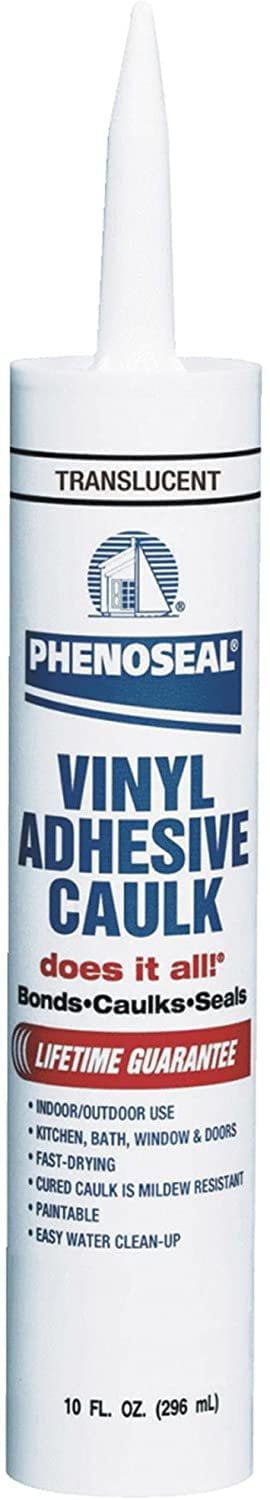 Dap - Phenoseal 00006 Translucent Phenoseal Does It All! Vinyl Adhesive ...