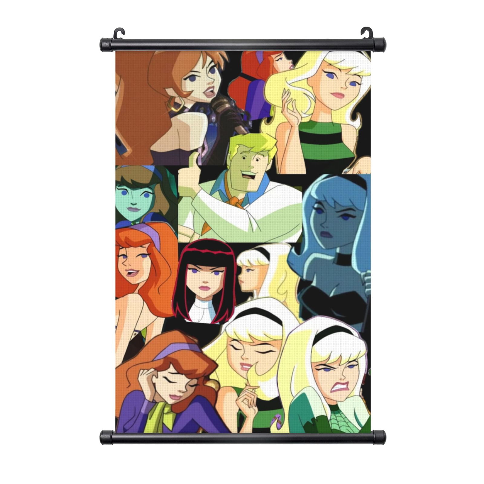 Daphne Blake Hanging Poster, Black Plastic Shaft Wall Hanging Posters ...