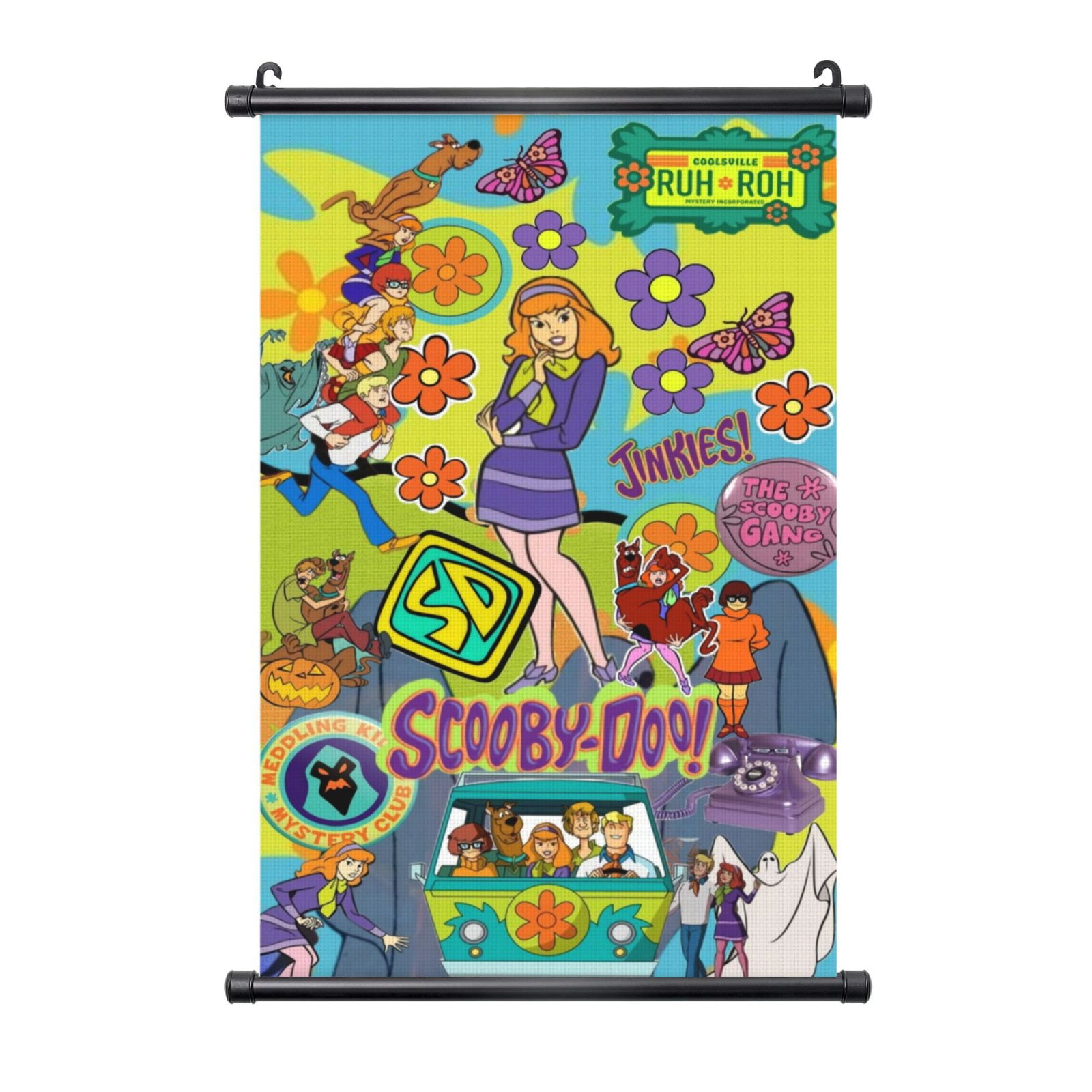 Daphne Blake Hanging Poster, Black Plastic Shaft Wall Hanging Posters ...