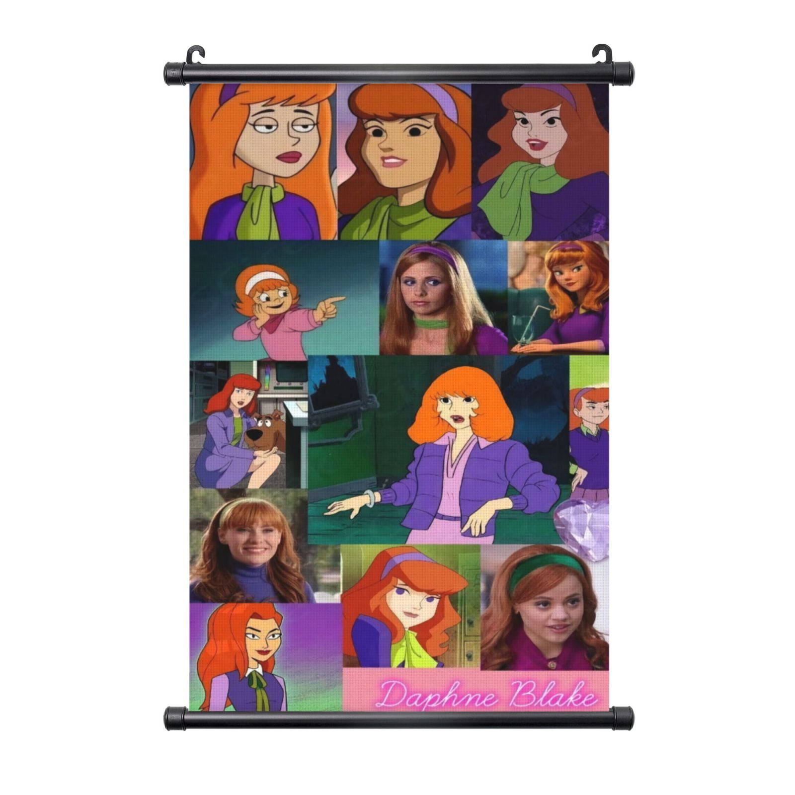Daphne Blake Hanging Poster, Black Plastic Shaft Wall Hanging Posters ...
