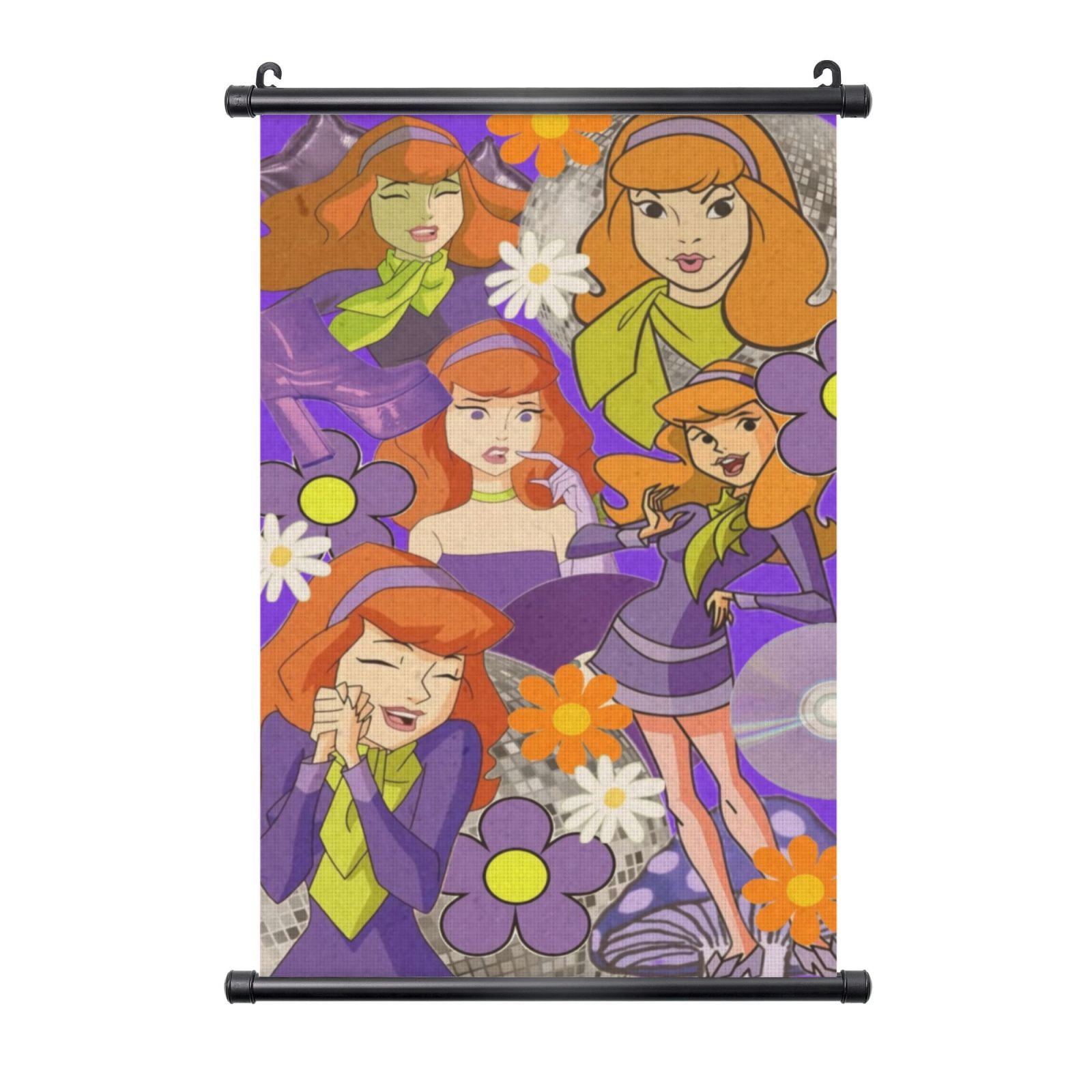 Daphne Blake Hanging Poster, Black Plastic Shaft Wall Hanging Posters ...