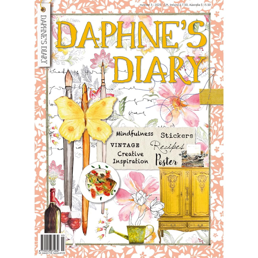 Daphne's Diary Magazine #3 AIF9 2025 (English) | Creative Craft Workbook | Interactive Journal ...