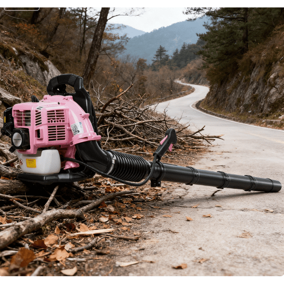 Dapmiu High Efficiency Backpack Leaf Blower, 52cc Single-Cylinder Air ...