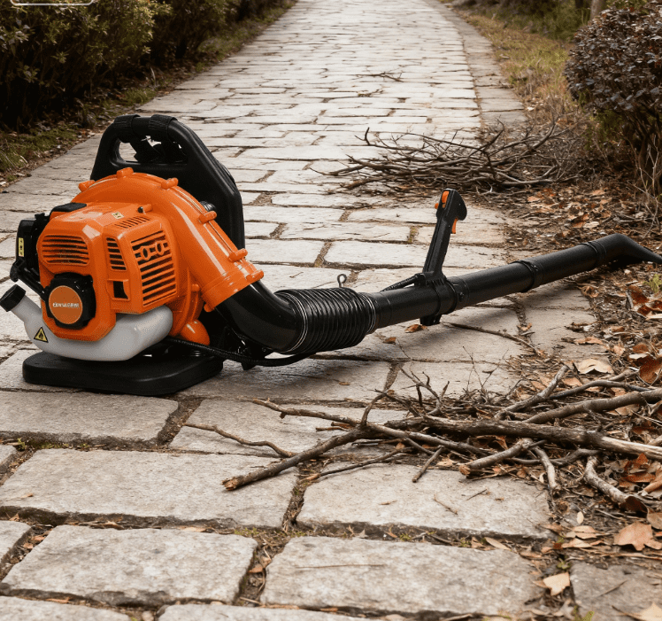 Dapmiu High Performance Gas Backpack Leaf Blower, 550CFM, 52CC 2-Stroke ...
