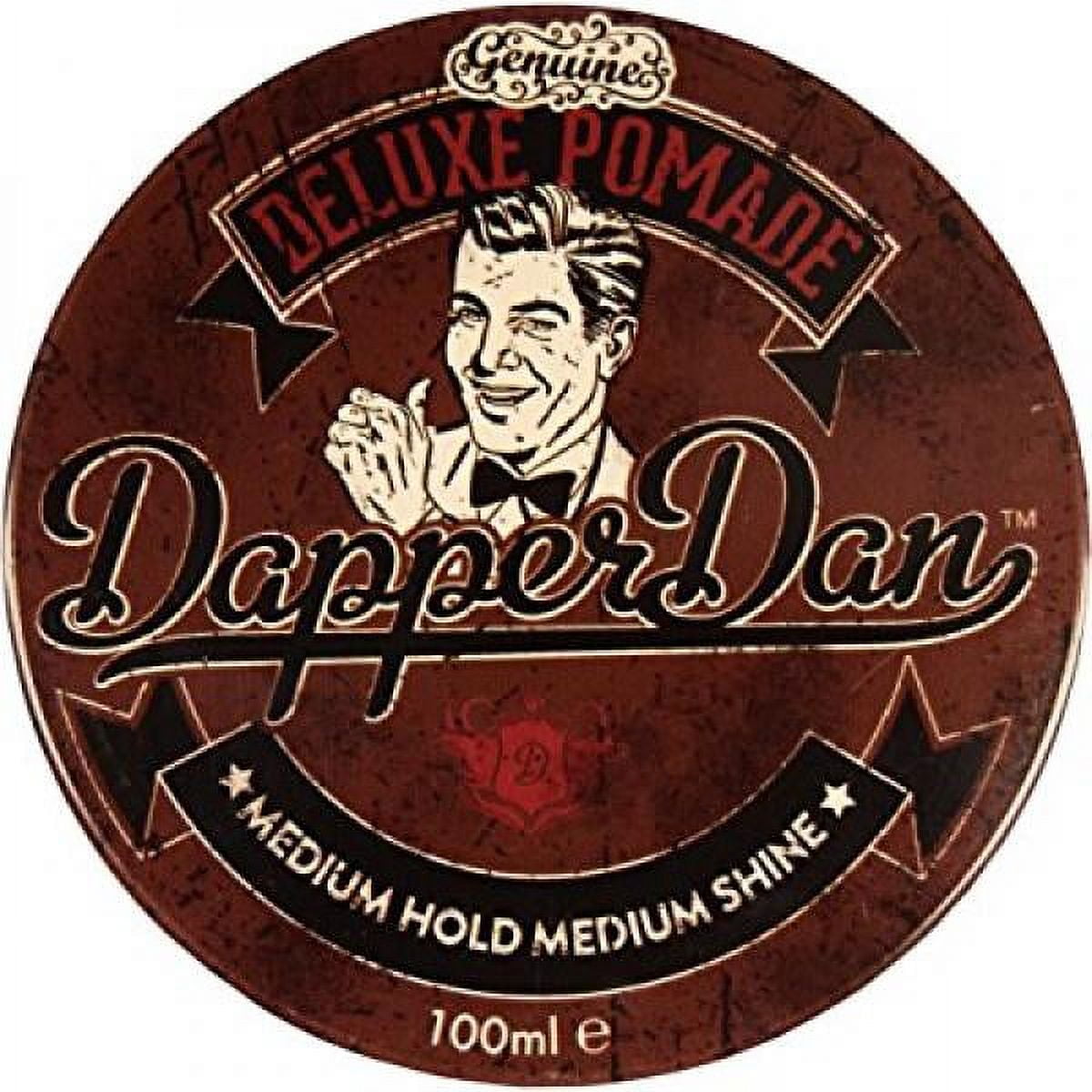 Dapper Dan UK Deluxe Pomade, Medium Hold, Water Based, Fresh Scent ...