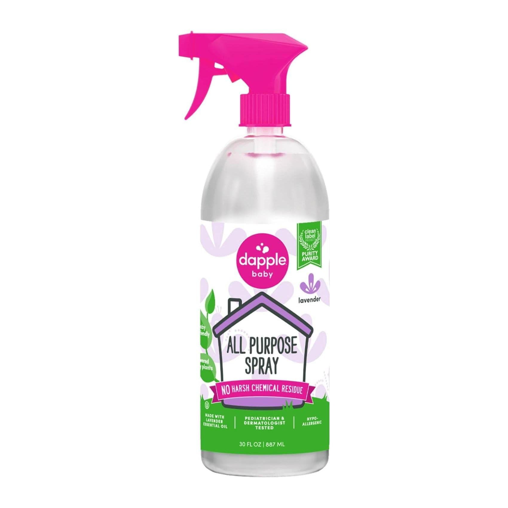 Dapple Baby All Purpose Cleaning Spray - 30 OZ (Packaging May Vary ...