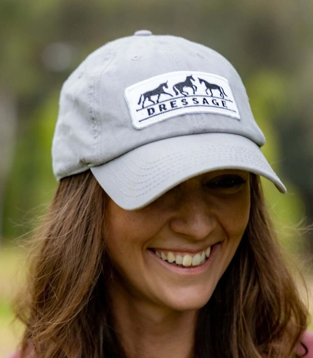 Dapplebay Dressage - Barn Hat-Light Grey - Walmart.com