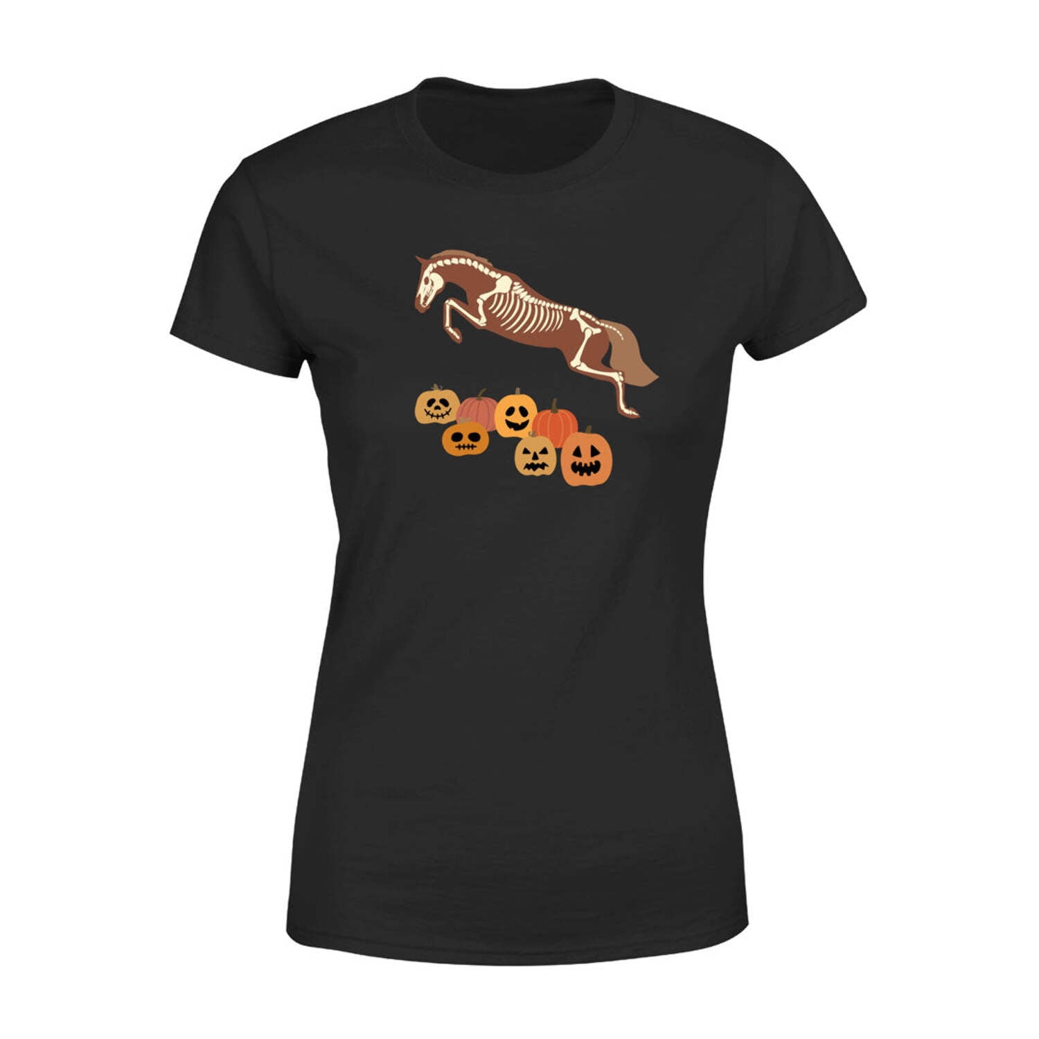 Dapplebay Ladies Pumpkin Jumper Tee - Walmart.com