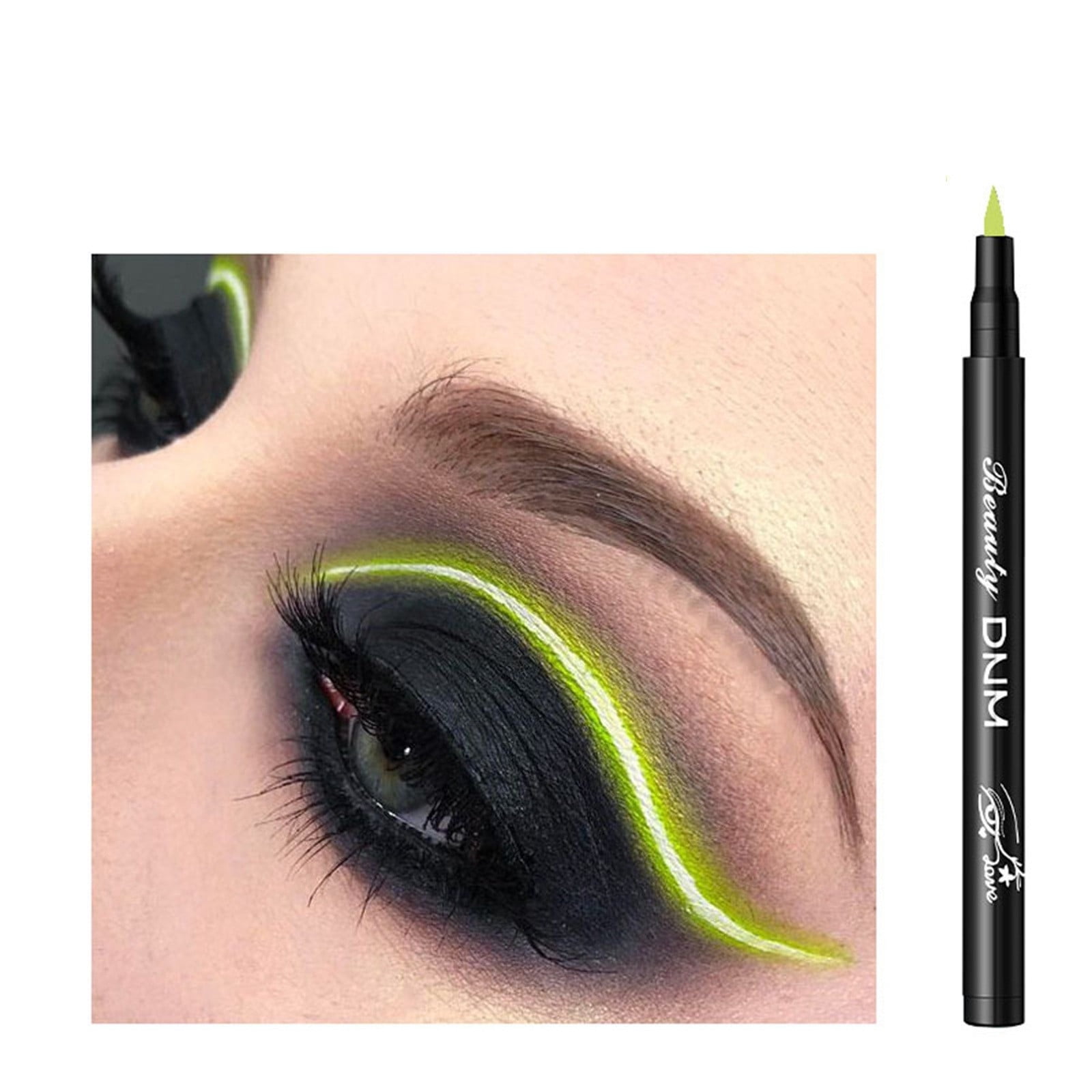 Daqian 12 Colors Eyeliner Pencil Matte Color Eyeliner Natural Long ...
