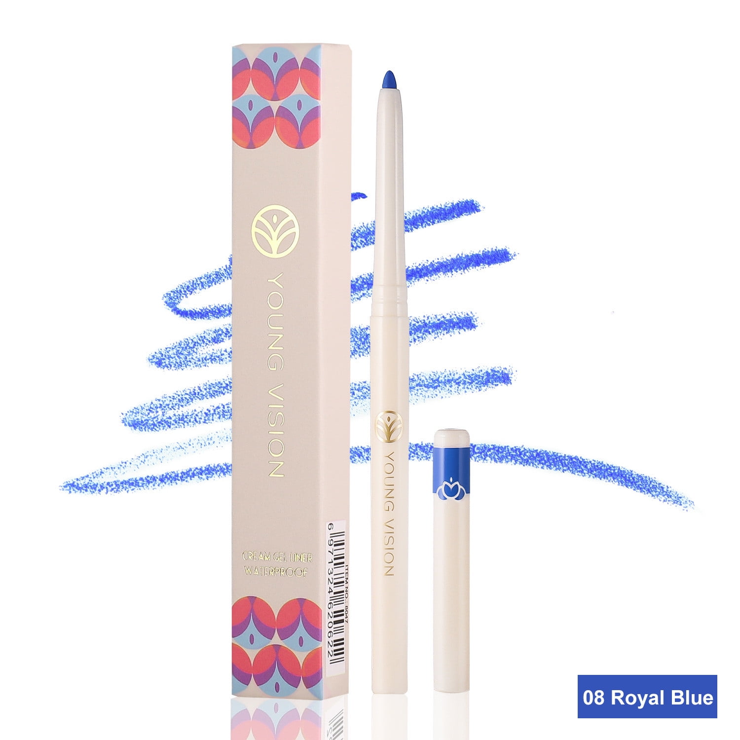 Daqian Colored Eyeliner Pencils Colors Matte Eye Liner Pencils Colorful ...