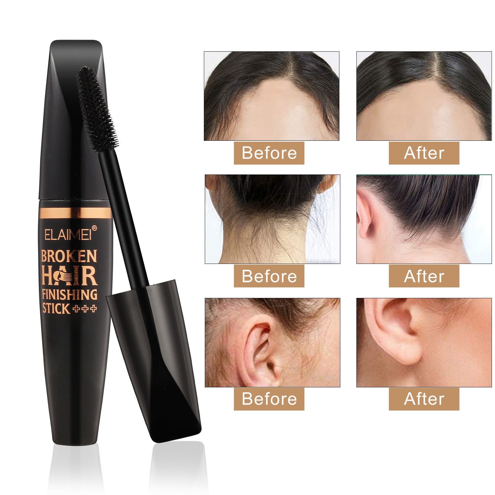 Daqian Hair Styling Stick, Small Broken Hair Styling Cream Refreshing ...