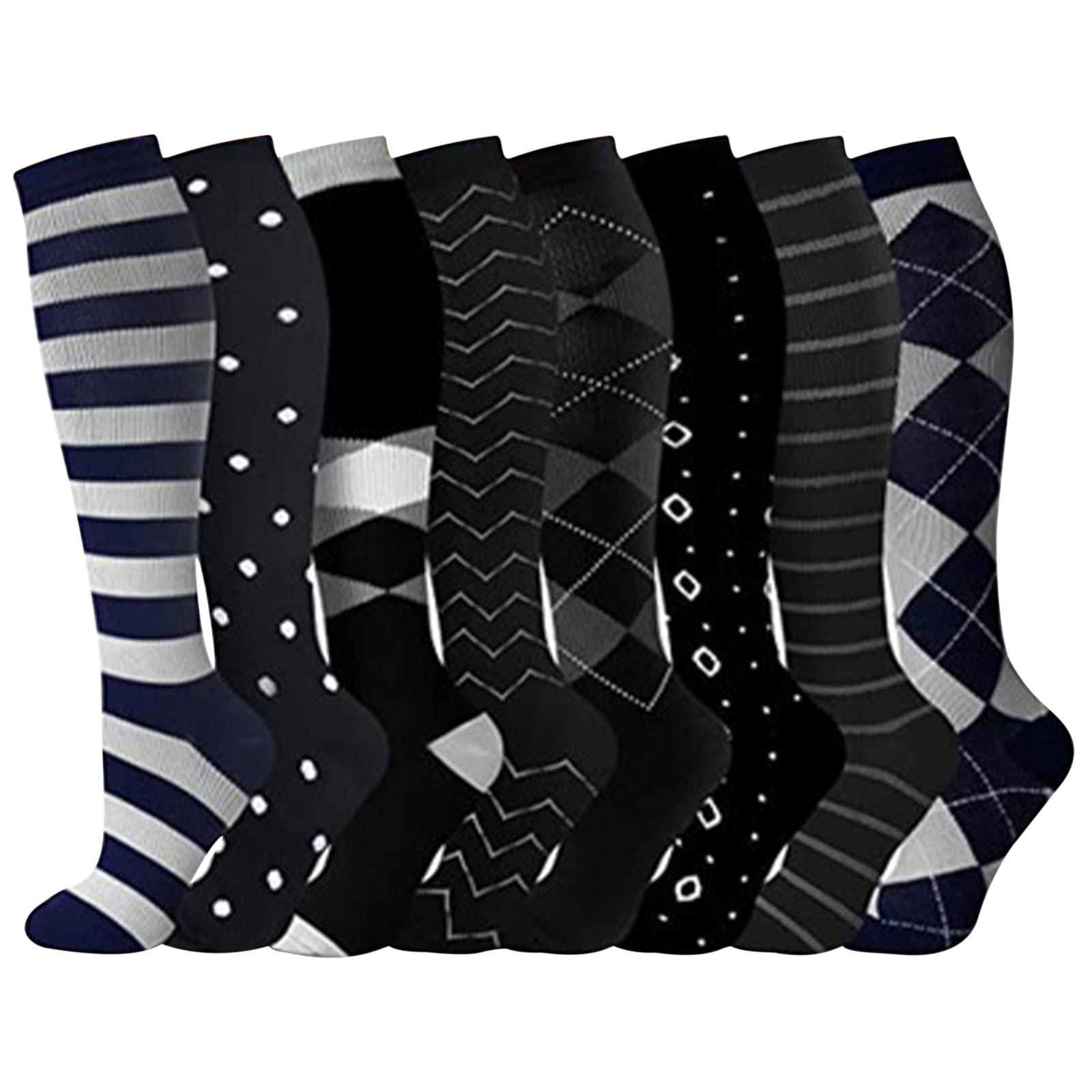 Daqian Leisure Sports Compression Socks Men's and Women's Outdoor Long ...