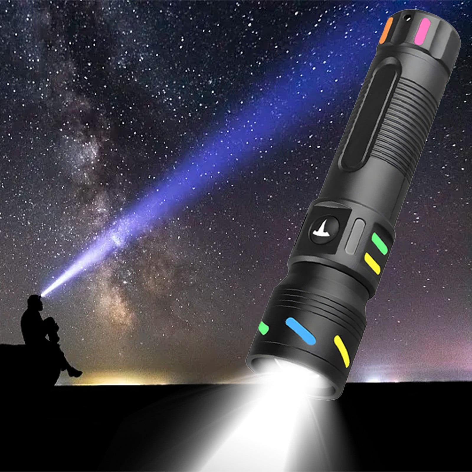 Daqian Multi Functional Flashlight for Outdoor Portable Charging Long ...