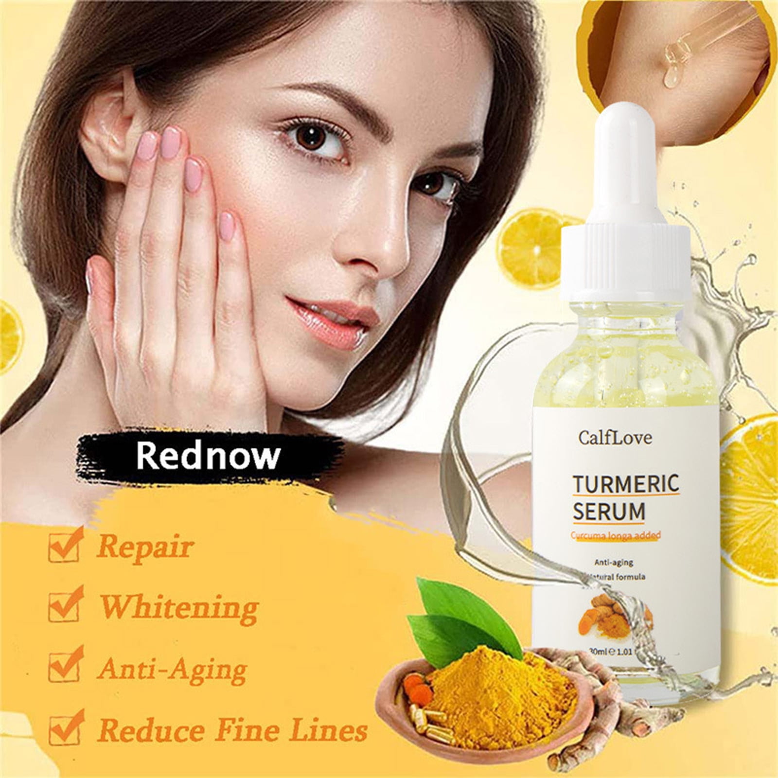 Daqian Turmeric Serum for Dark Spots Turmeric Dark Spots Corrector ...