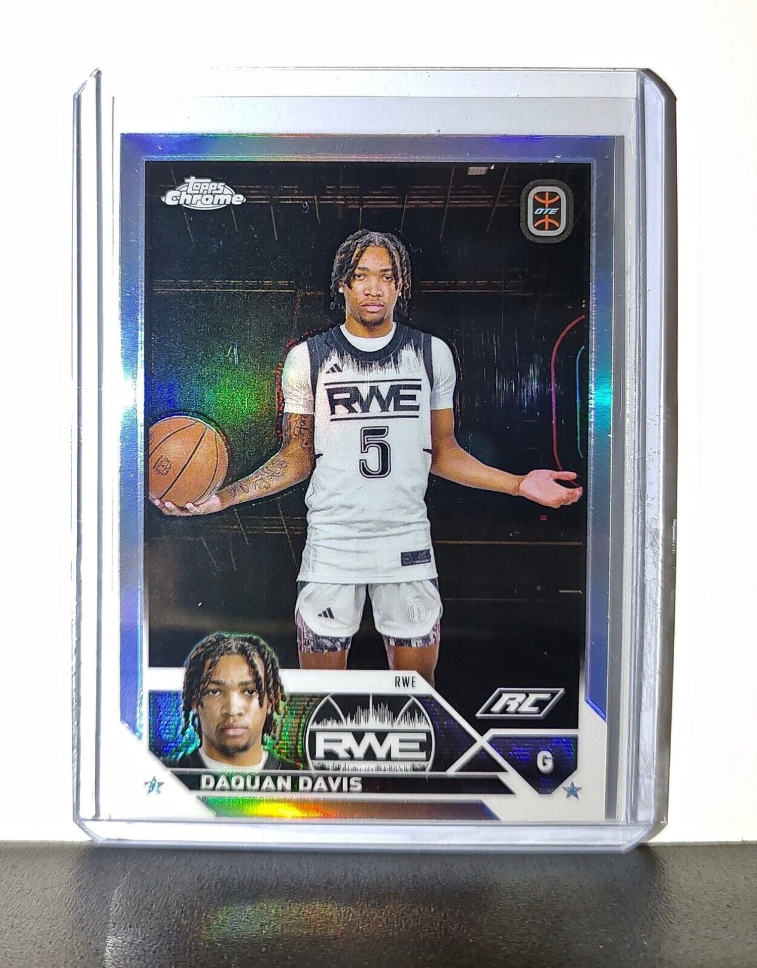 Daquan Davis Rookie Card Refractor 2023-24 Topps Chrome Overtime #24 ...