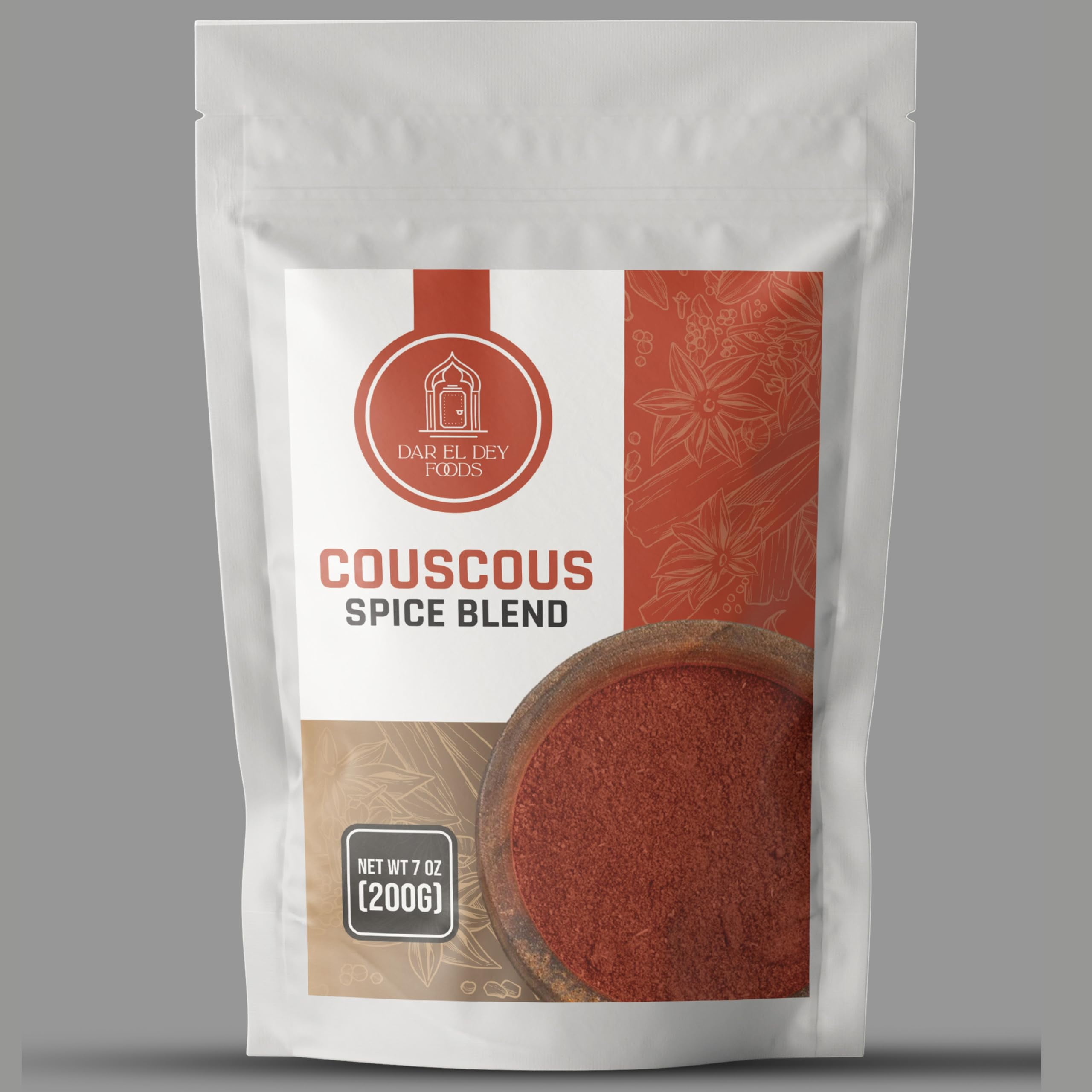Dar El Dey Foods IRF13 | North African Couscous Spice Blend | 7oz (200g ...