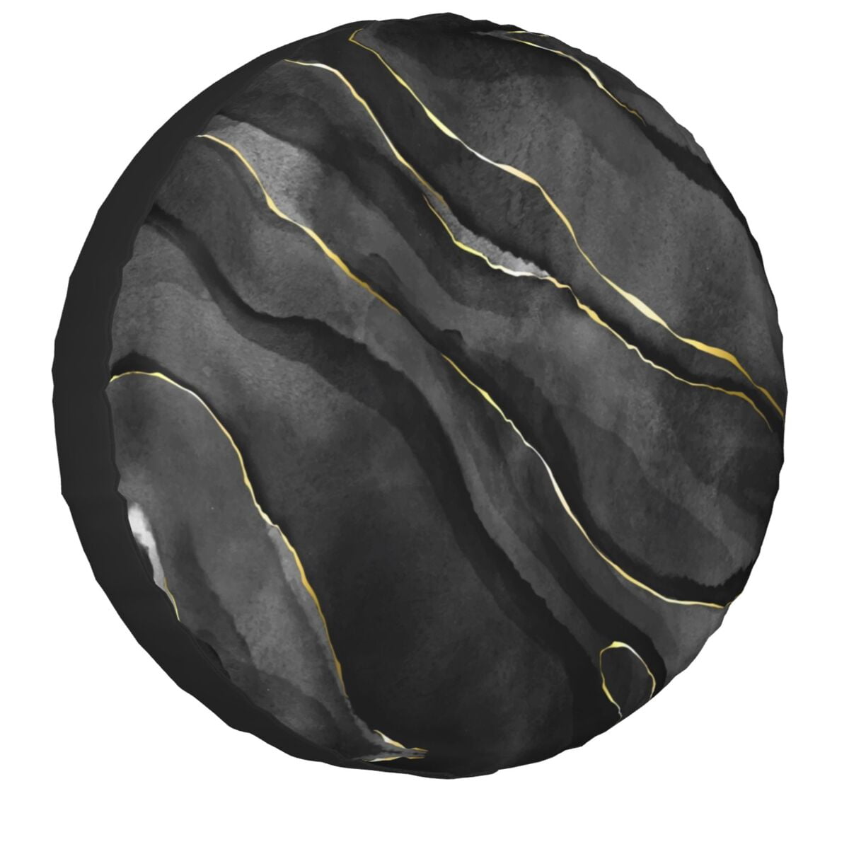 Dar Grey And Black Marble Gemst Spare Tire Cover for Hummer Custom Teal ...