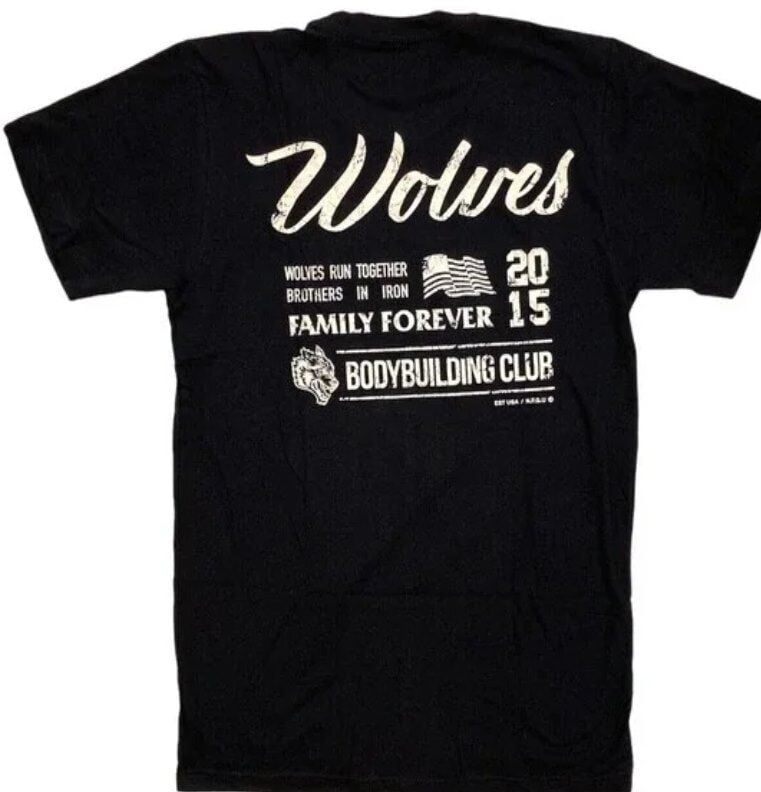 Darc Sport Wolves Run The World Bodybuilding Club shirt - Walmart.com