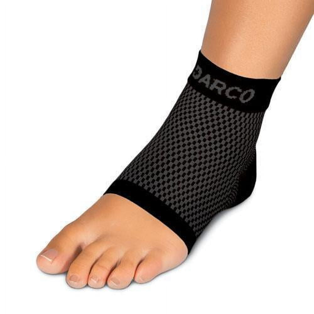 Darco DCS-PF2-B Medium Black Plantar Fasciitis Sleeve with Ankle ...