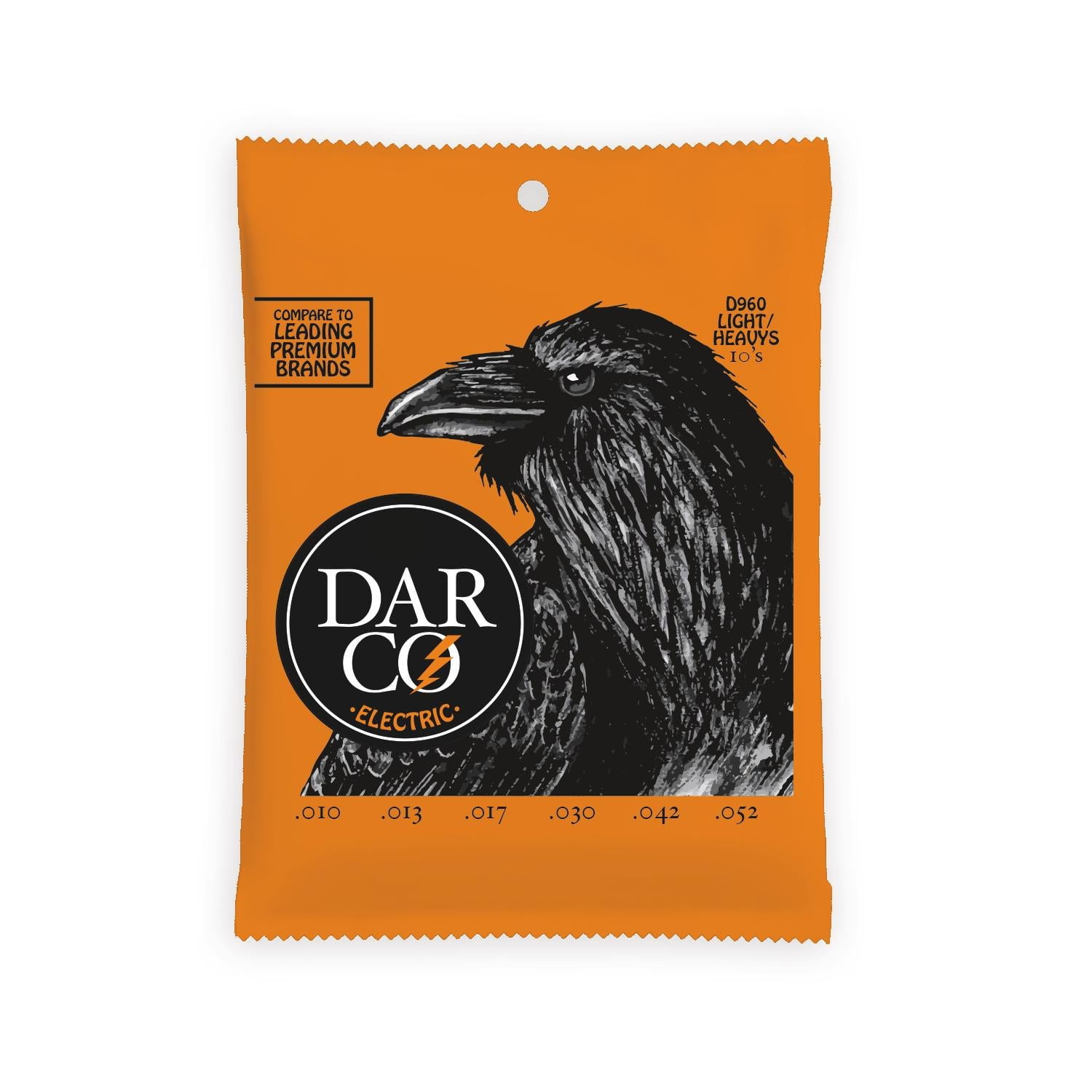 Martin D960 Darco Electric Guitar Strings, Light/Heavy 10-52 - Walmart.com