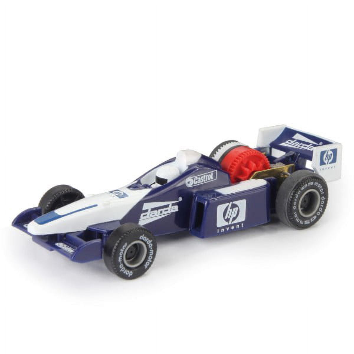 DARDA Blue and White Formula 1 Toy Racing Car, 9cm Length, Compatible ...