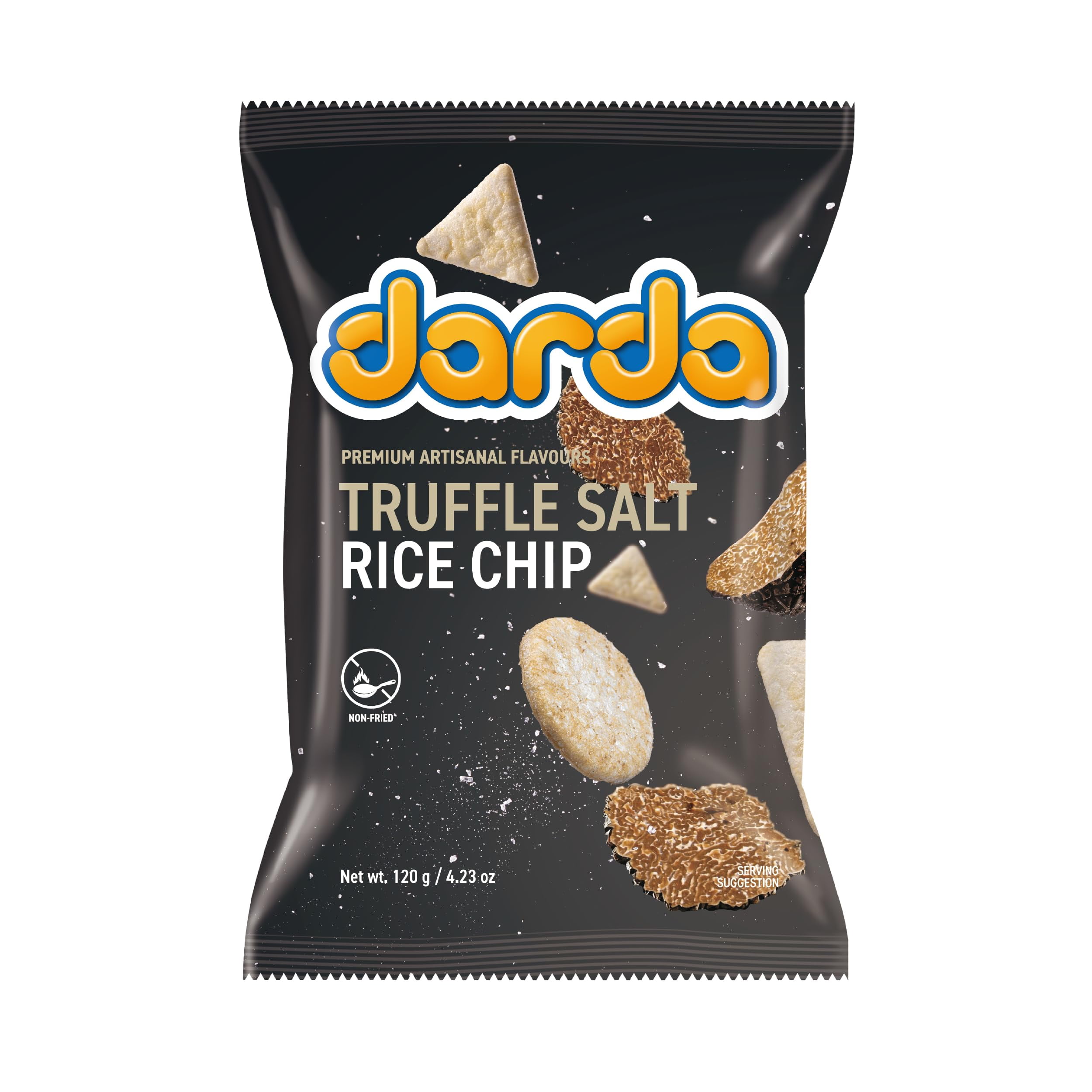 Darda Truffle Salt Rice IRF13 Chips - Air-Popped Crispy Rice Chip ...