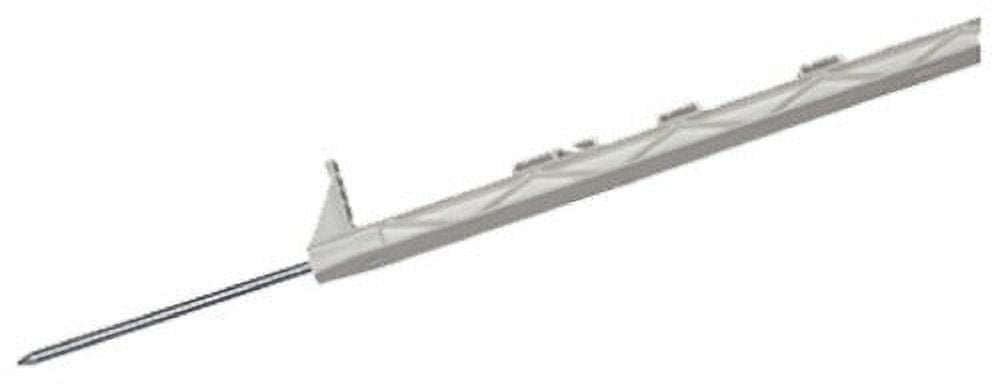 Dare 2600 W 63 Inch White Polyolefin Electric Fence Step-In Post ...