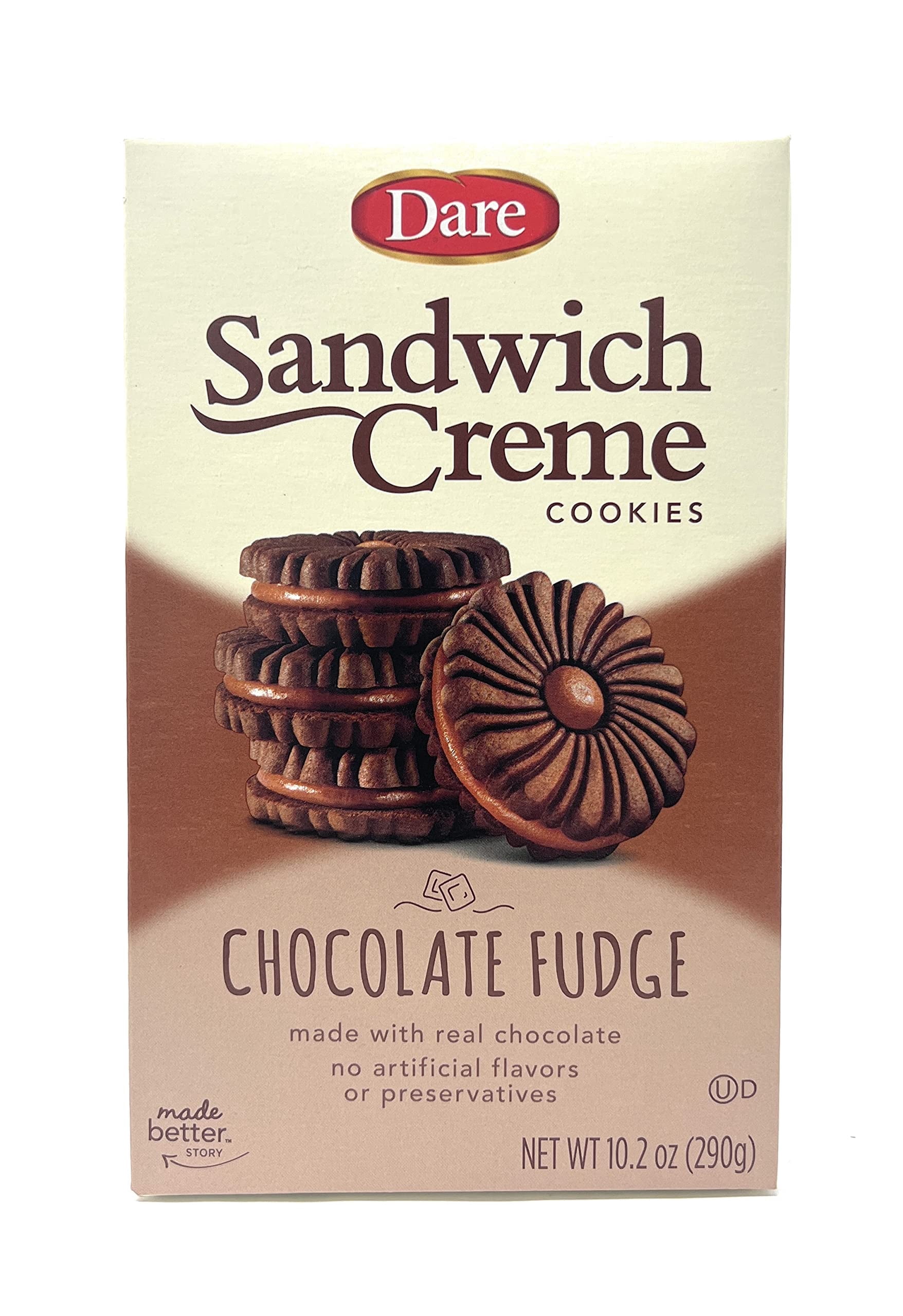 Dare Cookies, Chocolate Cream, SAF21 10.2 oz - Walmart.com