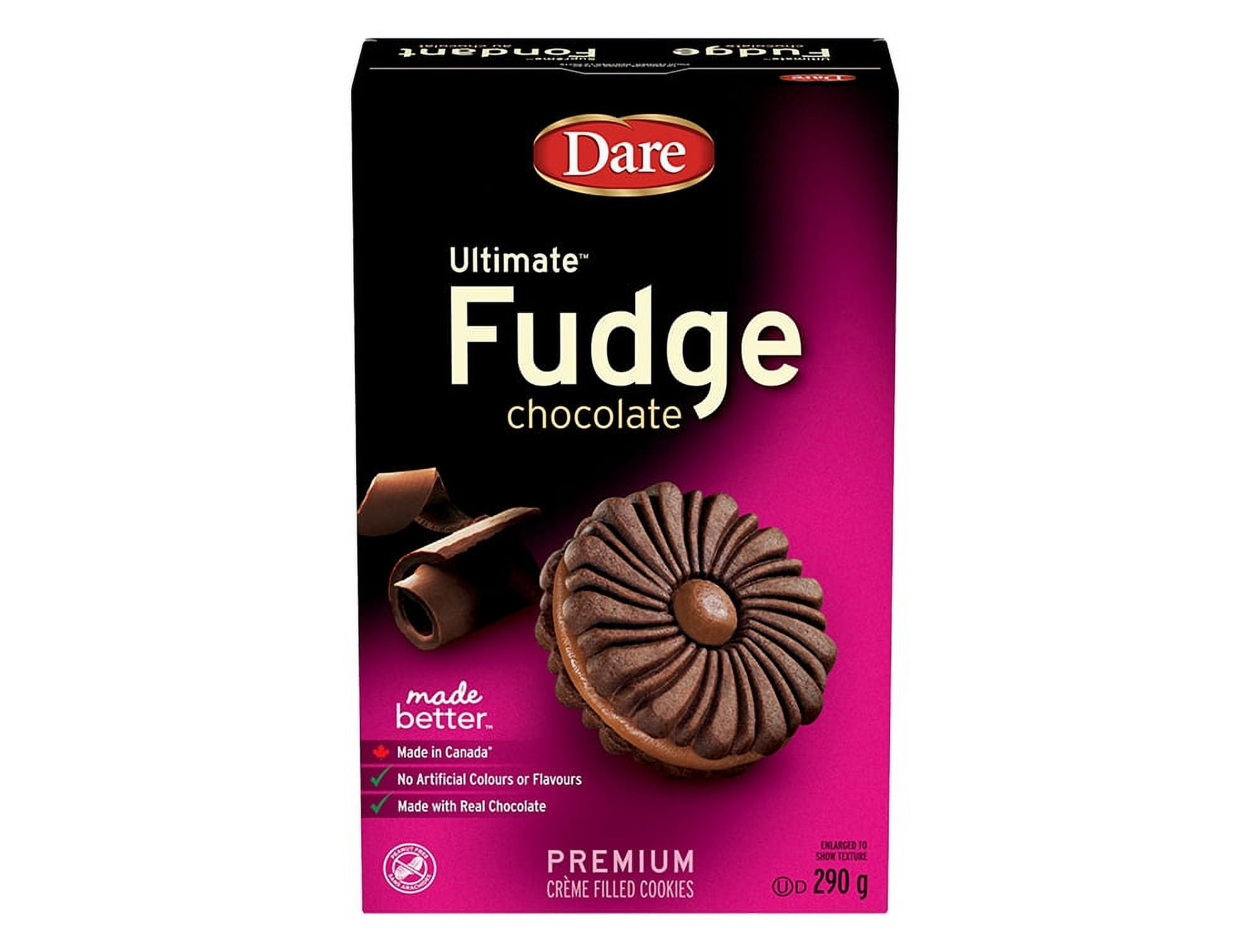 Dare Creme Filled Cookies: Fudge Creme, 12-Pack Case 10.2 oz. Boxes ...