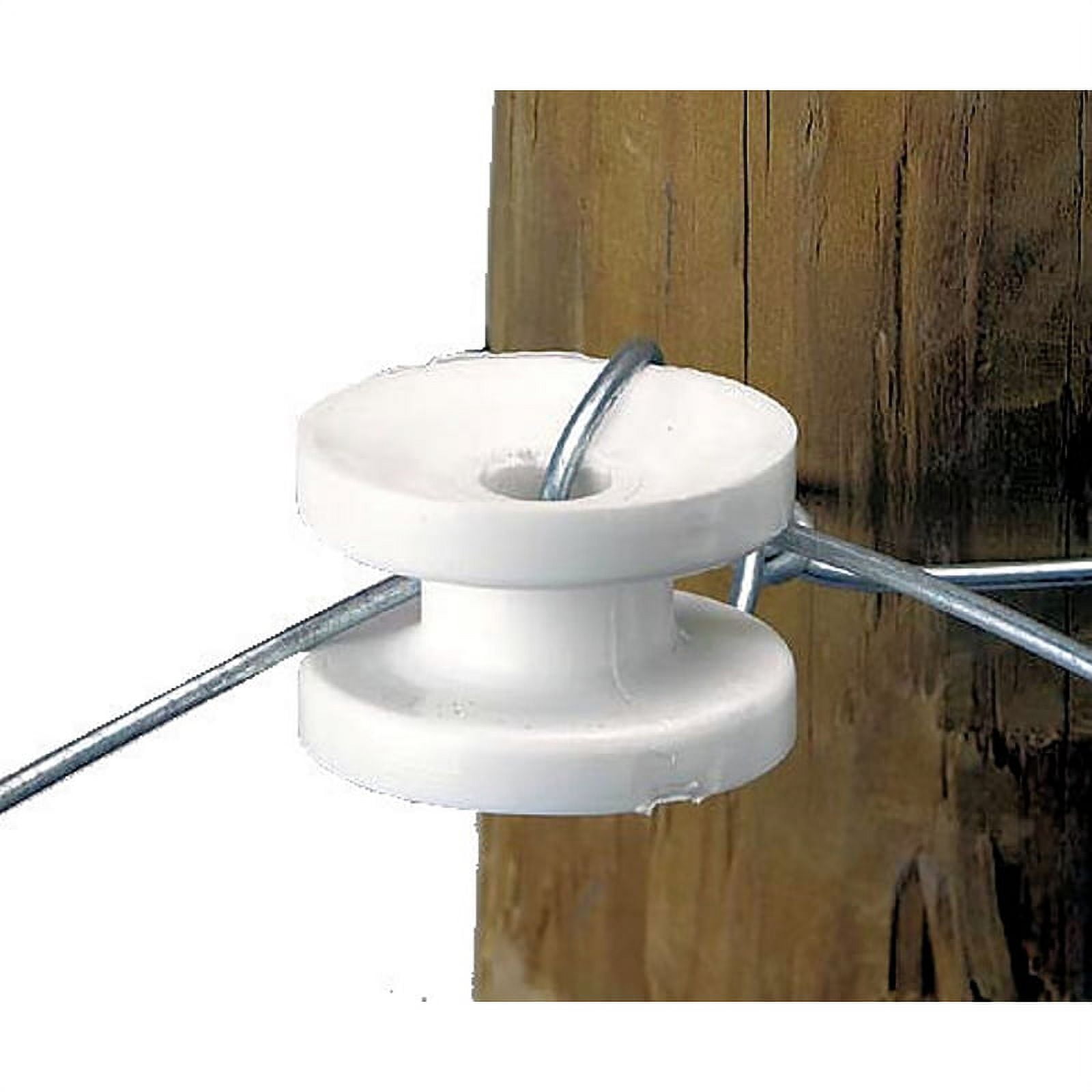 Dare Donut White Polyethylene Electric Fence Insulator (10-Pack) 1388 ...
