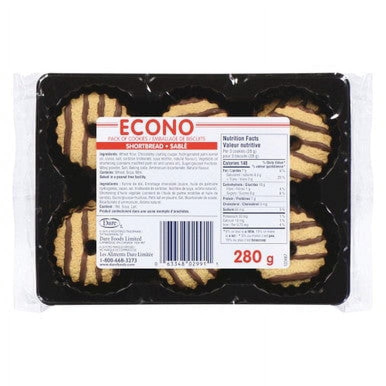 Dare, Econo Pack of Cookies, Shortbread, 280g/9.8 oz - Walmart.com