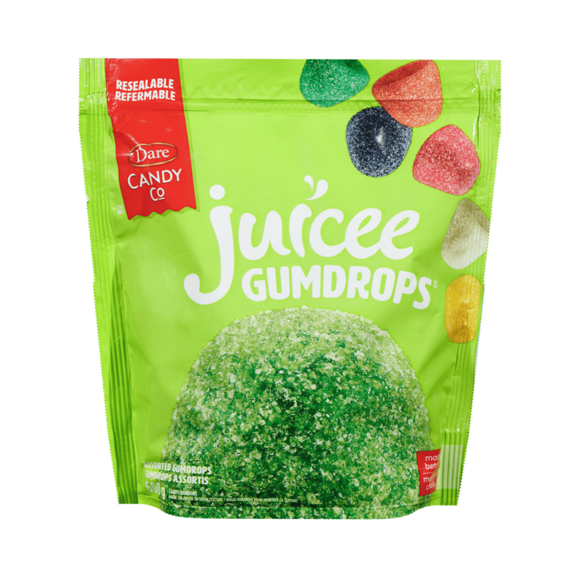 Dare Juicee Gumdrops, Gummies, 600g/21 oz - Walmart.com