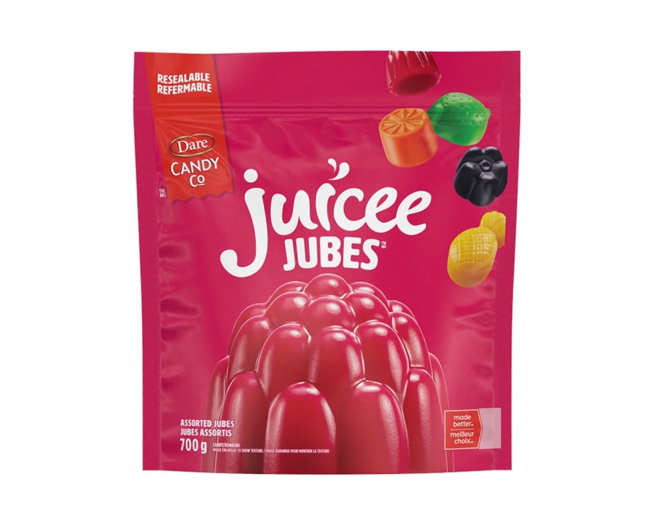 Dare Juicee Jubes, Gummies, 700g/24.5 oz. Bag - Walmart.com