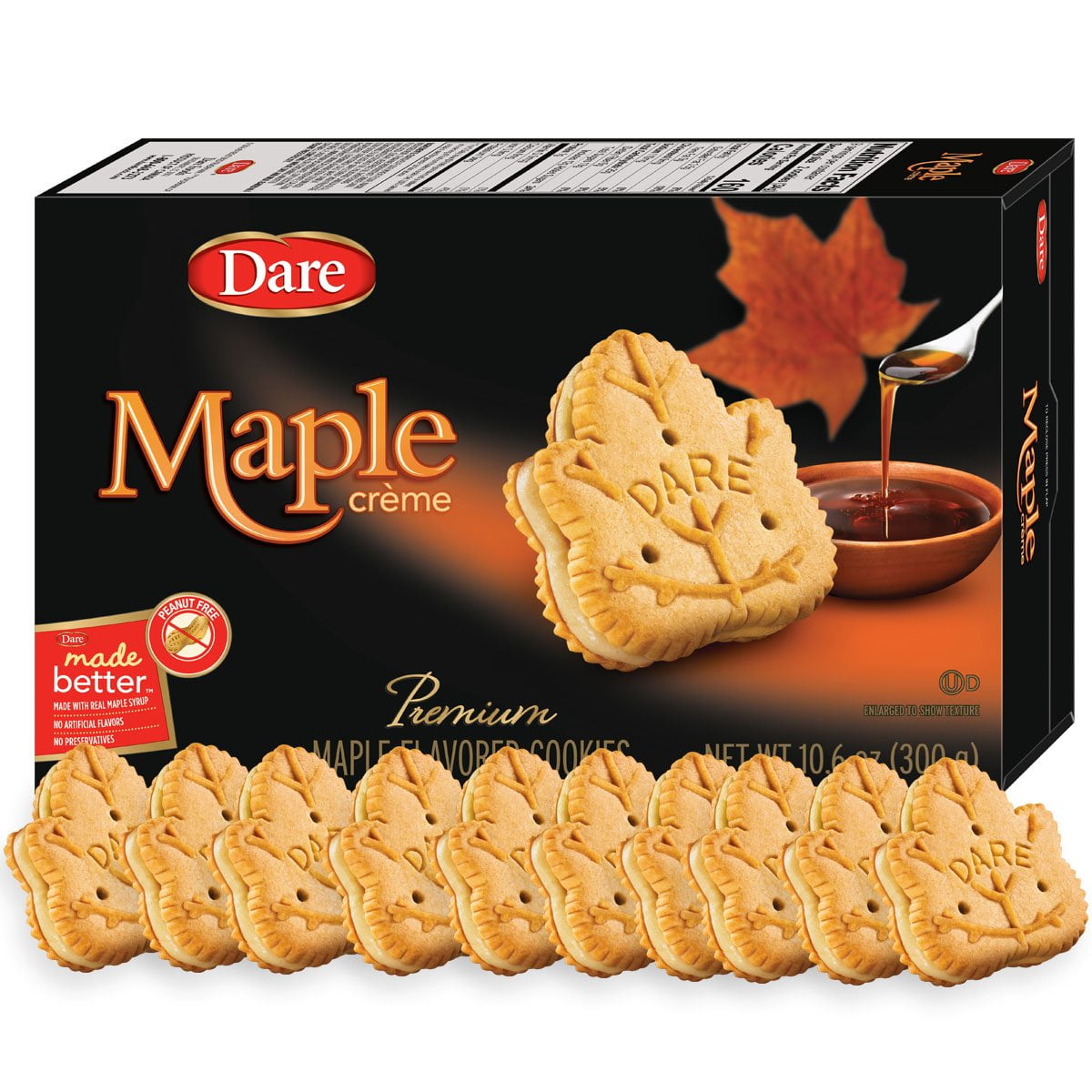 Dare Maple Leaf Crème XEF1 Cookies - Classic Canadian Cookie Made with ...