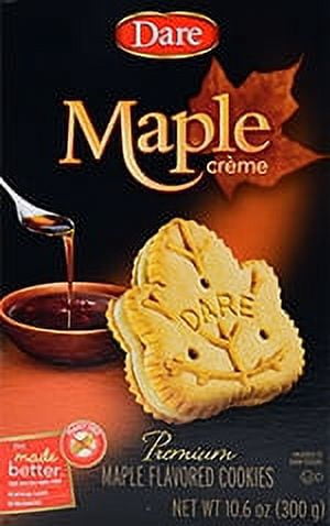 Dare Premium Maple Crème Flavored Cookies, 10.6 oz - Walmart.com