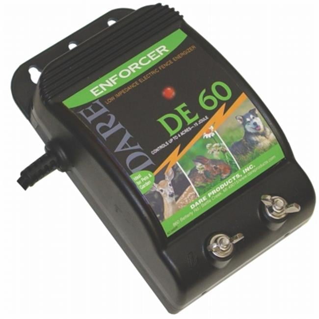 Dare Products Inc Electric Fence Controller- Black 10 Mile - DE 60 ...
