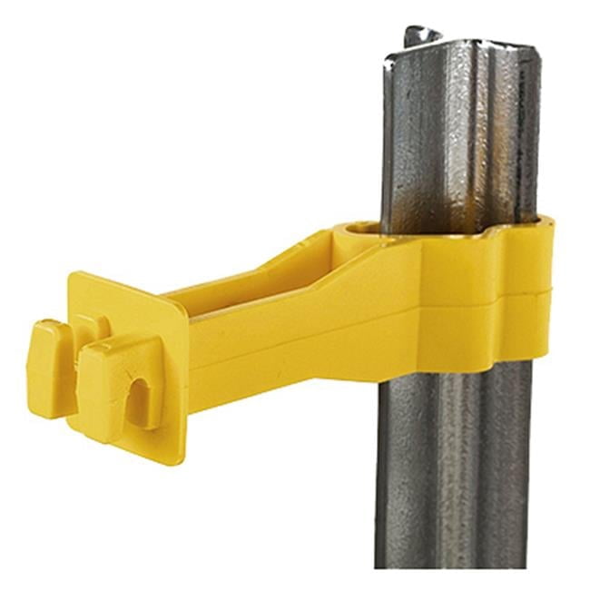 Dare Products SNUG-RT-25 Snug Back Side T-Post Insulator- Yellow- 25 ...
