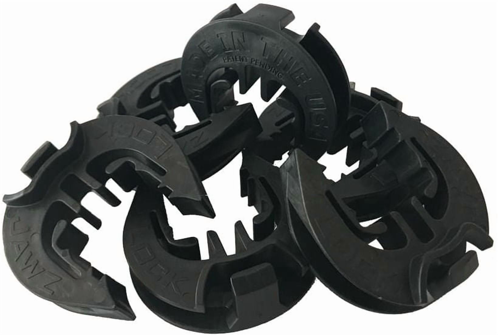 Lock Jawz T-Post Insulator, 25 pack Color: Black - Walmart.com