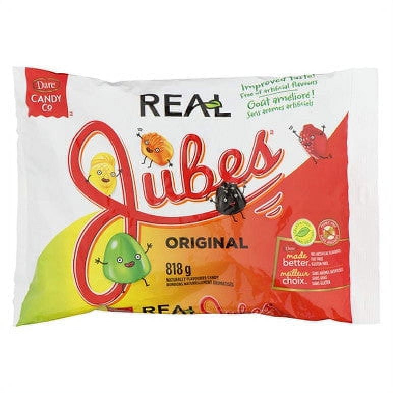 Dare Real Jubes, ORIGINAL, Gummies, 818g/ 28.9oz., {Imported from ...