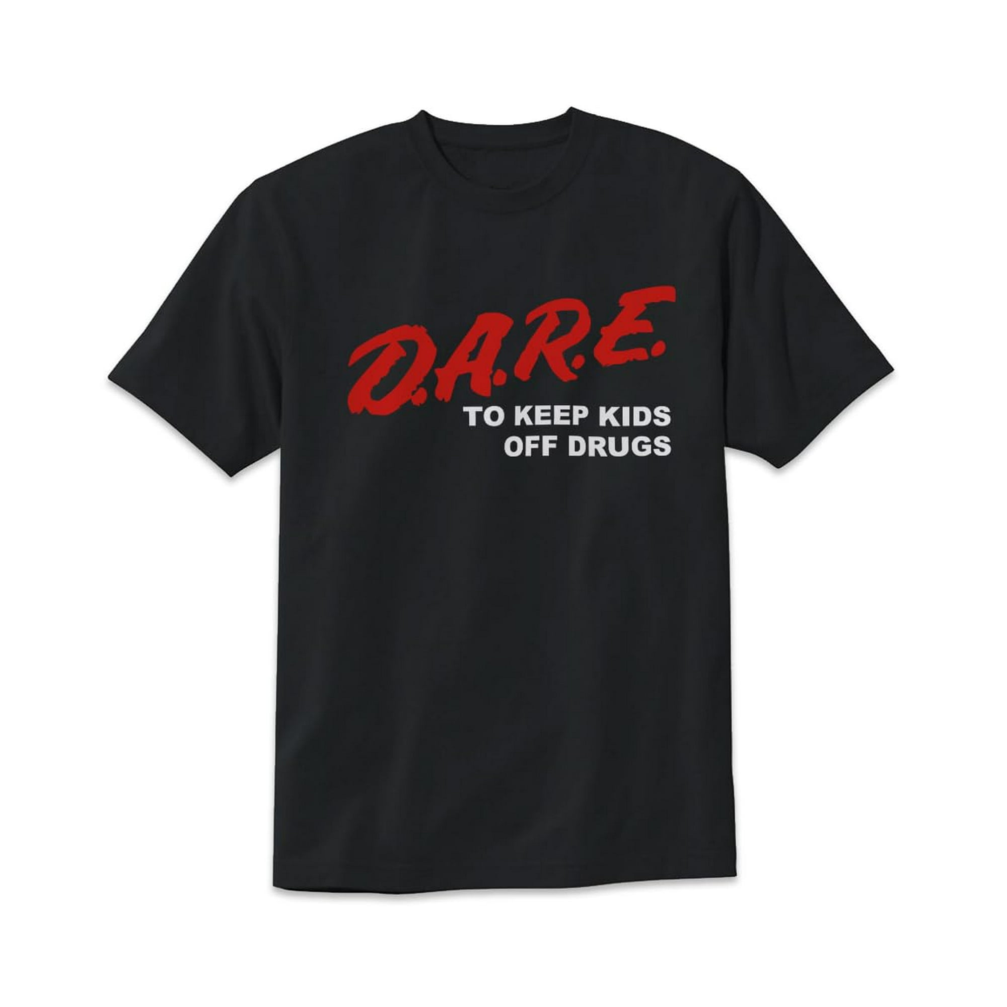 Dare Retro D.A.R.E. T-Shirt 90s Vintage Style Design Tee Short Sleeve ...