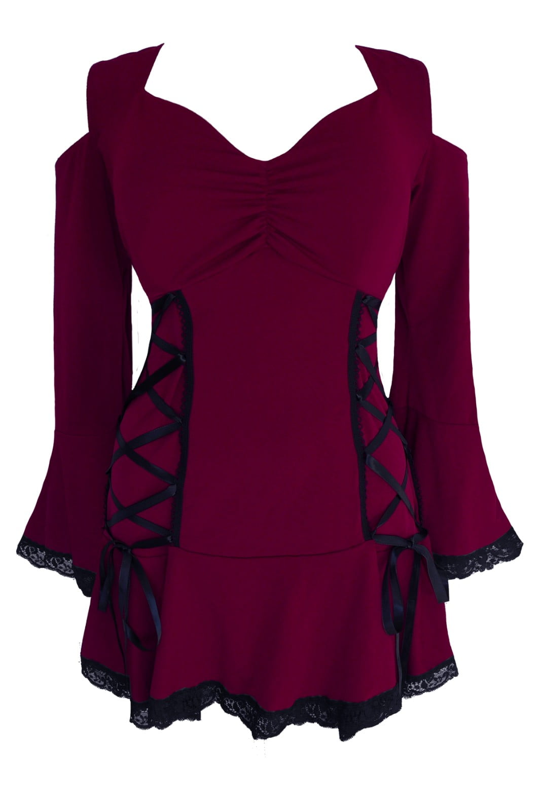 Dare To Wear Victorian Gothic Boho Temptation Corset Top S - 5x ...