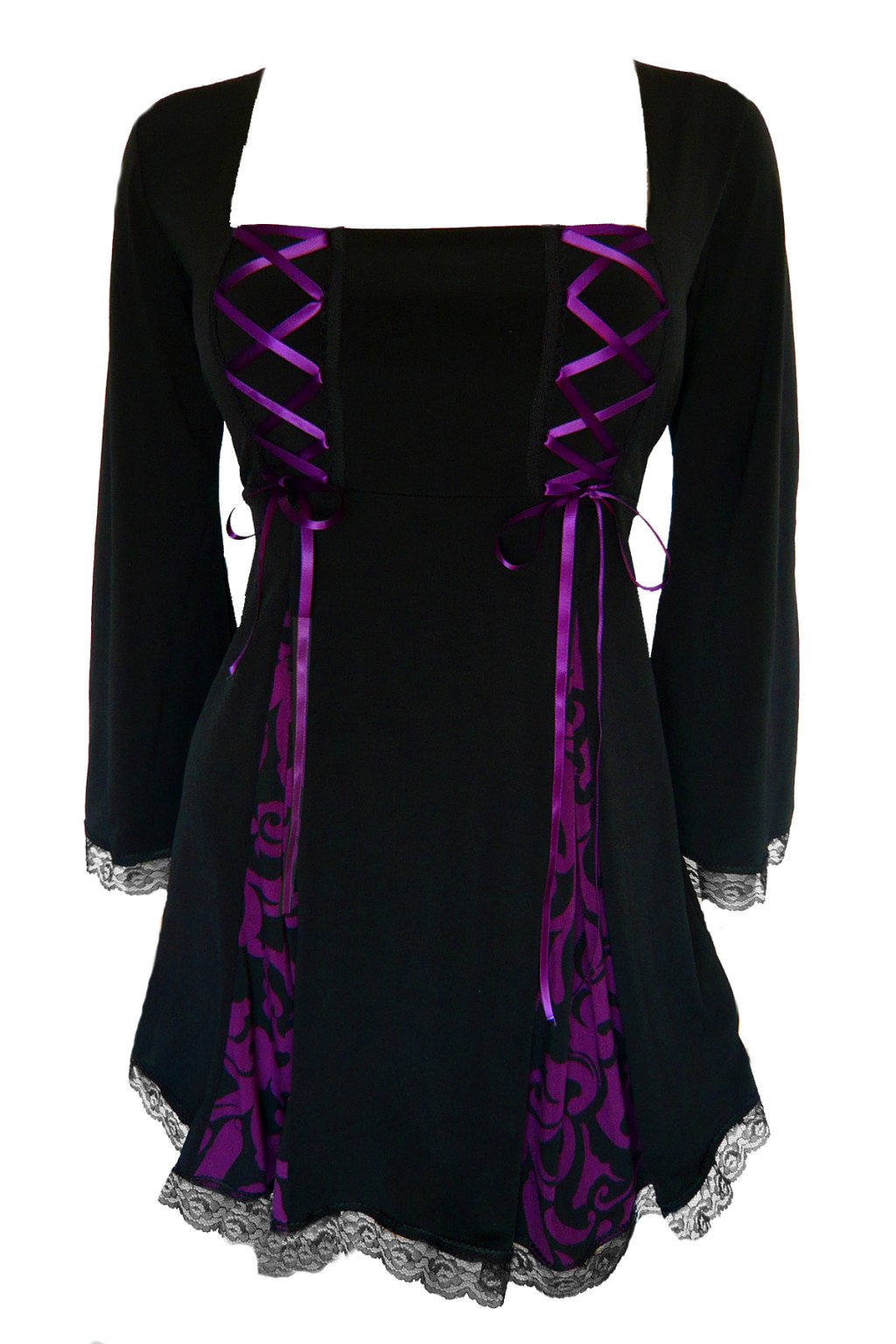 Dare To Wear Victorian Gothic Boho Women's Gemini Princess Corset Top S ...